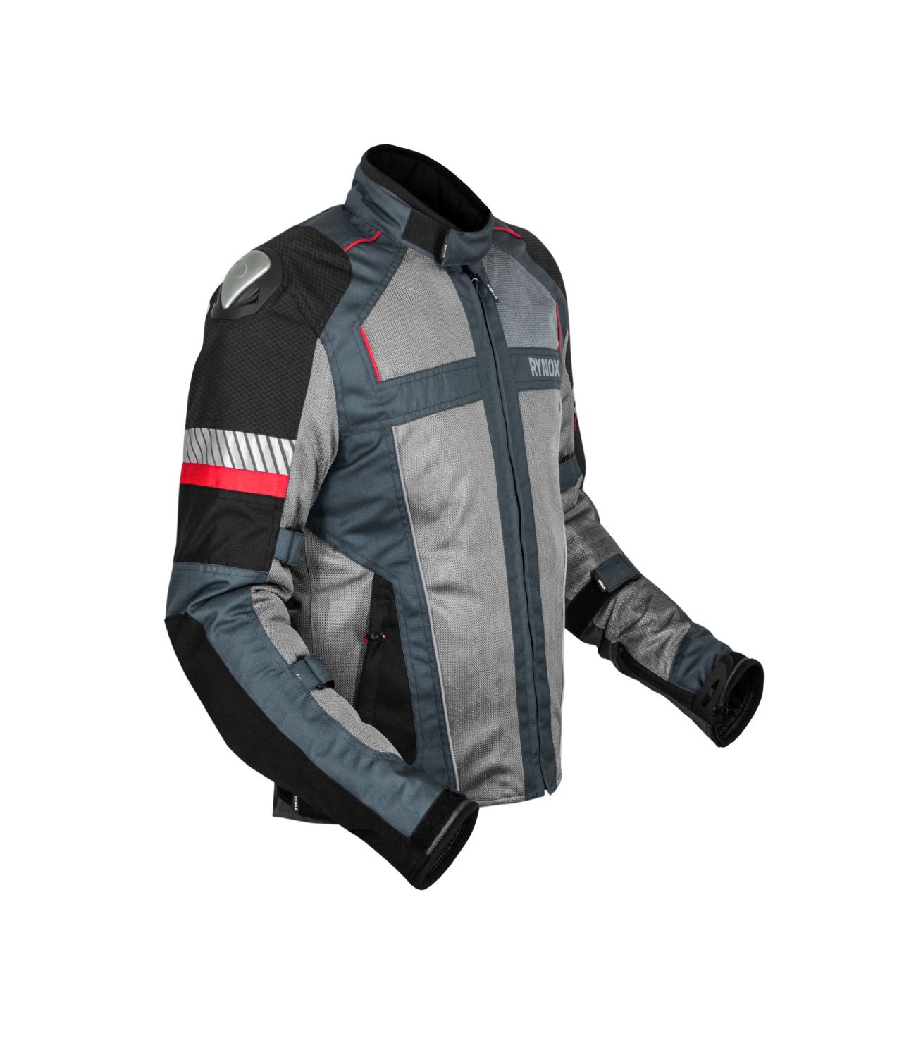 Rynox Storm Evo Jacket (Black Grey) - MotoWilder