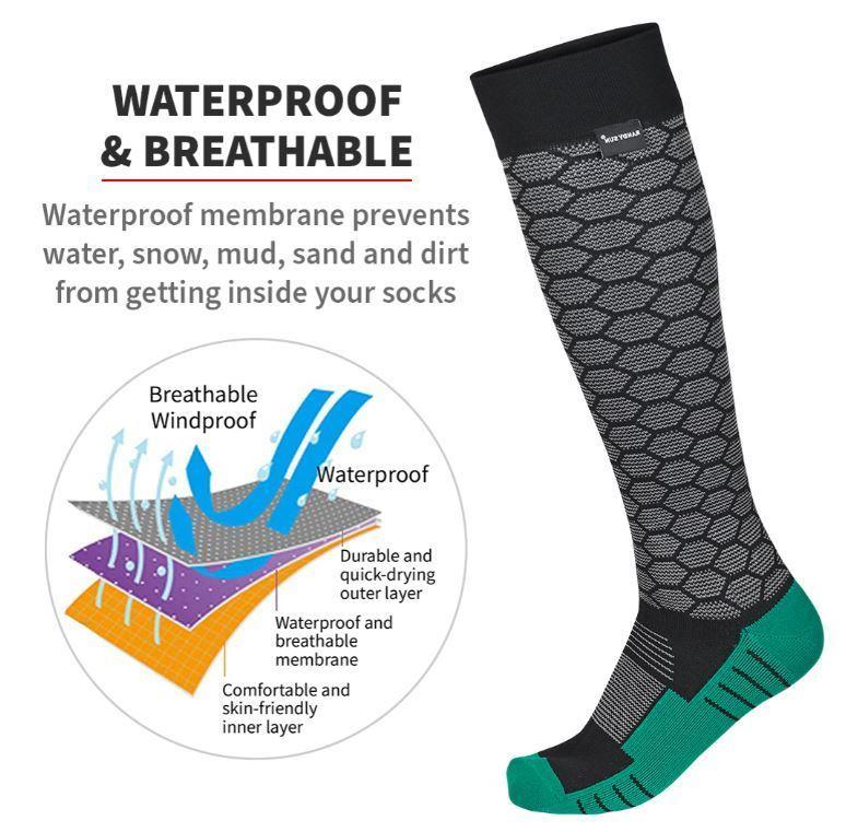 Randy Sun – Waterproof Socks (Knee High) - Moto Wilder