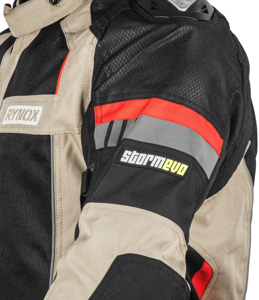 Rynox Storm Evo Jacket (Sand Brown Black) - Moto Wilder