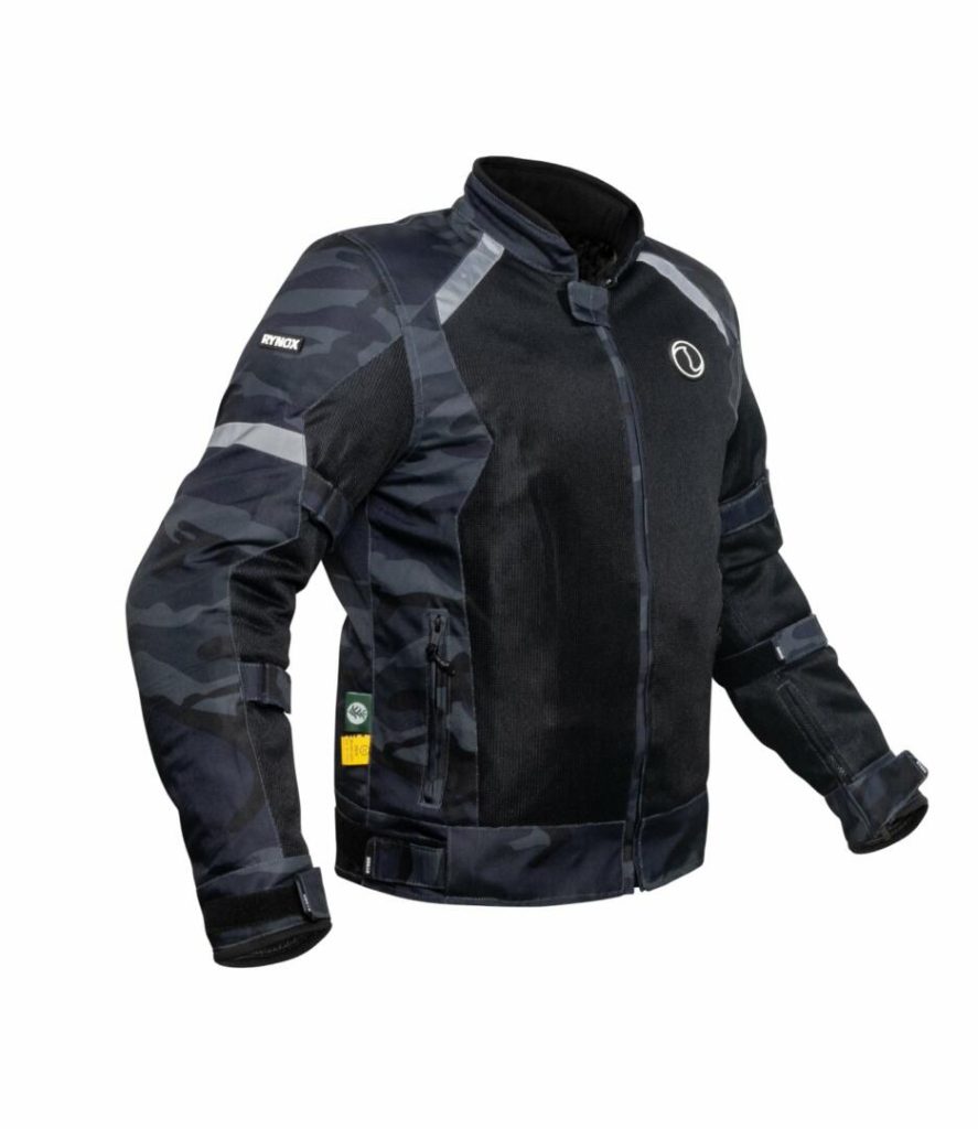 Rynox H2GO Pro 3 Rain Jacket (Black) - Moto Wilder